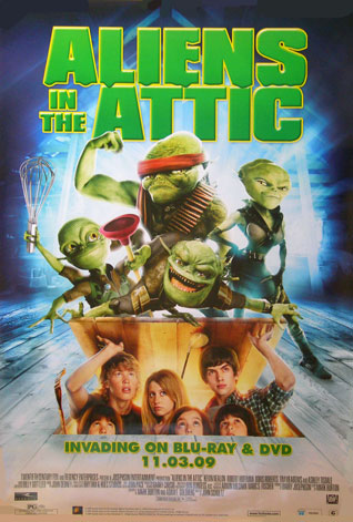 Aliens In The Attic Poster