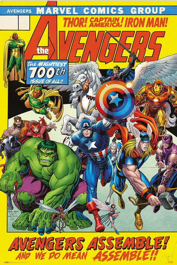 Avengers Comic Cover