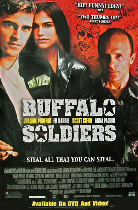 Buffalo Soldiers movie poster [Joaquin Phoenix/Anna Paquin/Ed Harris]
