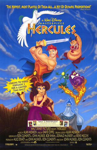 Disney Hercules Movie Poster