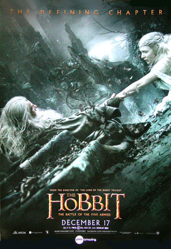 The Hobbit Battle Of Five Armies Poster
