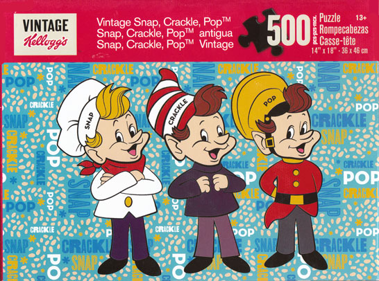 Snap Crackle Pop Vintage VTG 1954 Kelloggs Rice Krispies SNAP CRACKLE