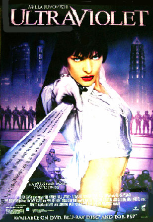 Ultraviolet movie poster [Milla Jovovich] 27x40 video poster