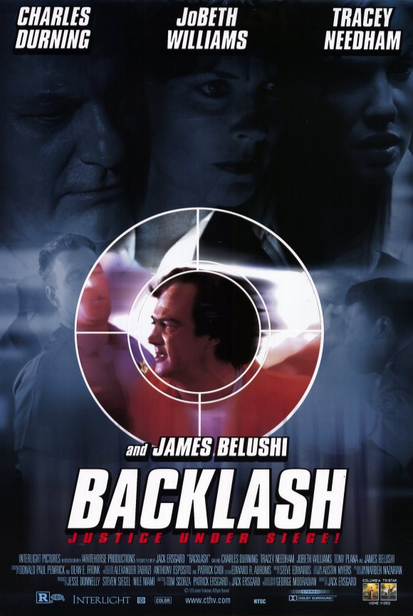 Backlash movie poster [Charles Durning, James Belushi] 27x40