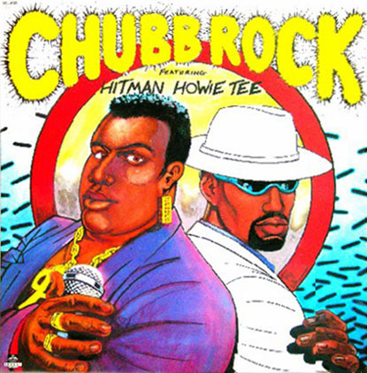 Chubb Rock featuring Hitman Howie Tee poster: vintage LP/Album flat