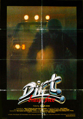 Dirt movie poster [1979 Off-Road Racing Documentary] original 26x38
