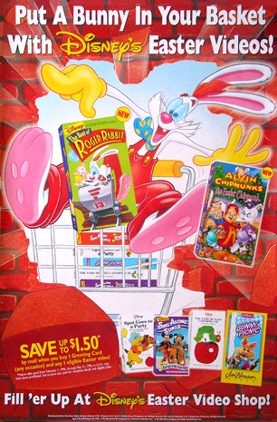 Disney's Easter Videos poster [Roger Rabbit] video poster