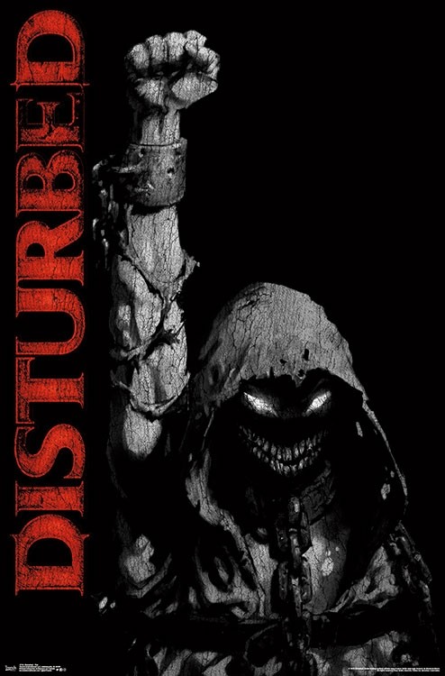 Disturbed poster: Fist (22x34) Heavy Metal