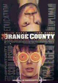 Orange County movie poster [Colin Hanks, Jack Black] 27x40 video VG