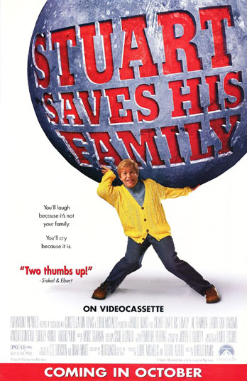 Stuart Saves His Family movie poster [Al Franken] 27x40 video poster