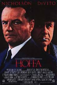 Hoffa movie poster [Jack Nicholson, Danny DeVito] 26x40