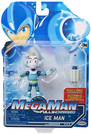 Mega Man Fully-Charged: Ice Man action figure (Jakks Pacific)