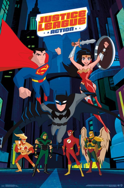 Justice League Animated Poster