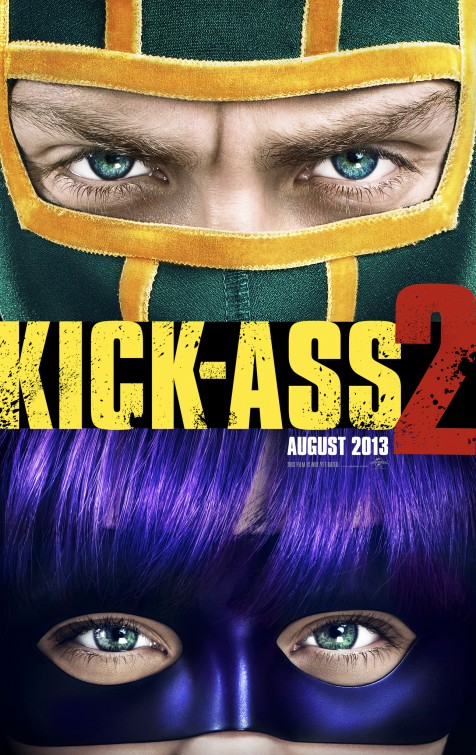 Kick-Ass 2 movie poster [Chloe Grace Moretz] original 27 X 40