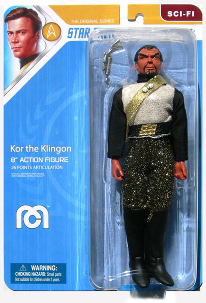 Mego Star Trek Kor The Klingon Topps & Wave 15 Versions - munimoro.gob.pe