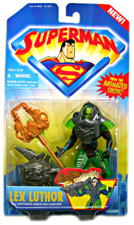 Superman [Animated] Lex Luthor action figure (Kenner/1996)