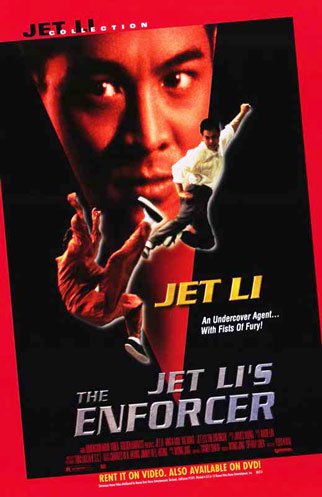 Jet Li's The Enforcer movie poster [Jet Li] 26x40 video version