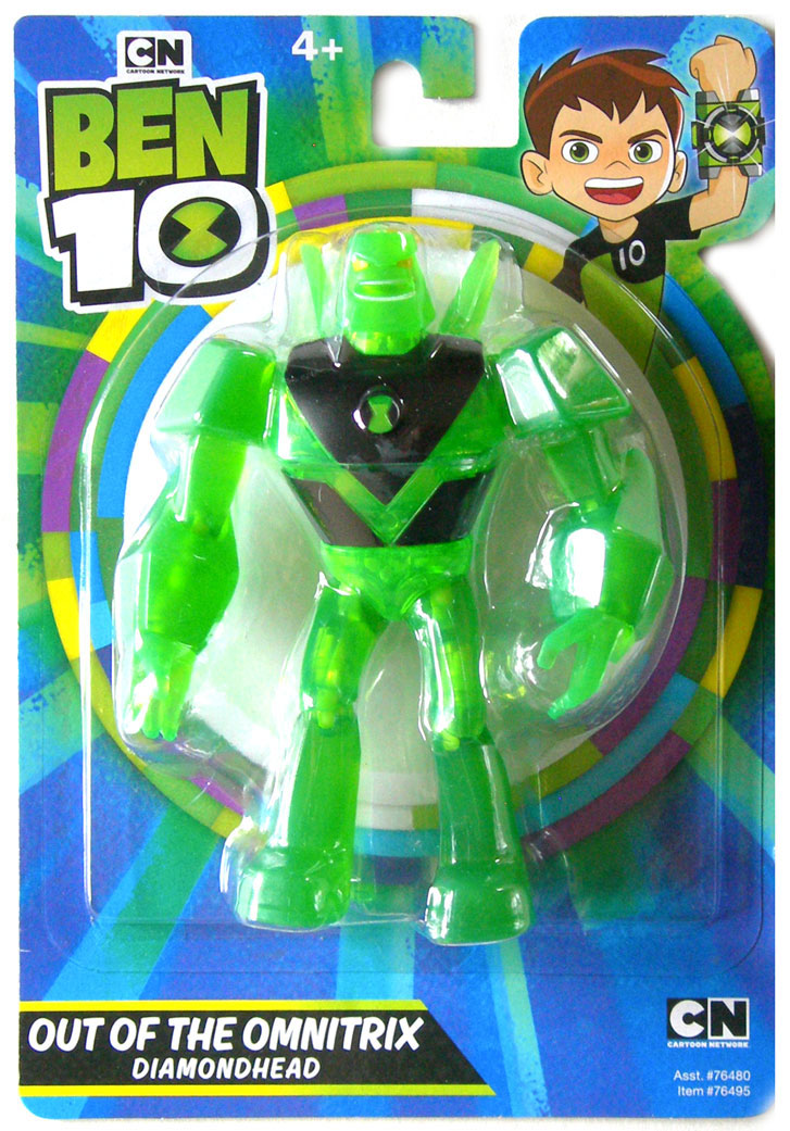 Diamond Head Ben 10 Action Figure