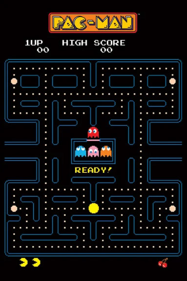 Pacman Arcade Game Screen