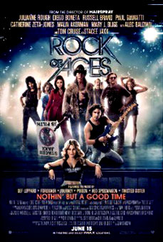Rock of Ages movie poster [Julianne Hough, Tom Cruise & Russell Brand]
