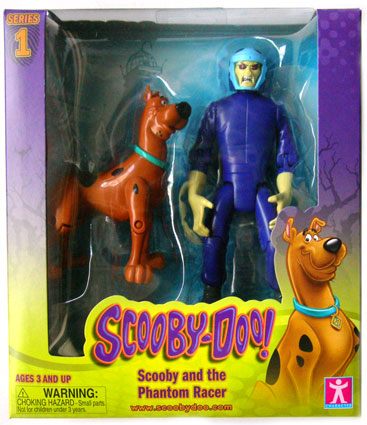 Scooby-Doo: Scooby and the Phantom Racer figures (Charter)