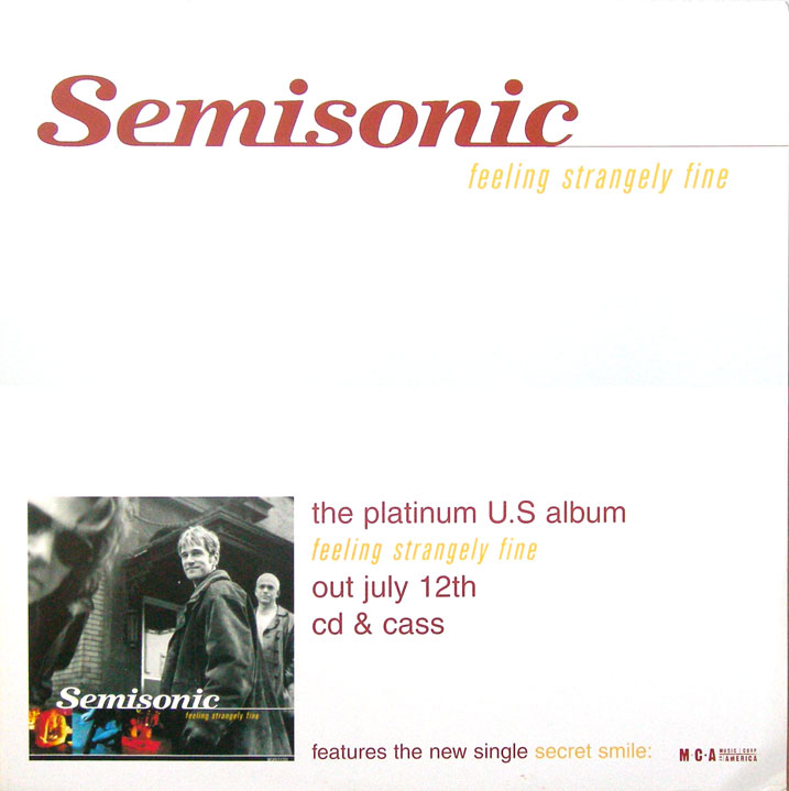 Semisonic Feeling Strangely Fine