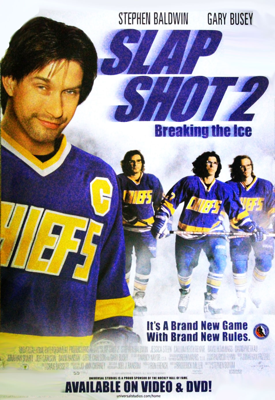 Slap Shot Movie Poster Slap Shot 1 3 (Dvd), Paul Newman | Dvd's | Bol
