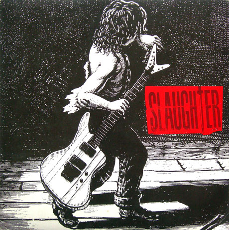 Slaughter poster: The Wild Life vintage LP/Album flat
