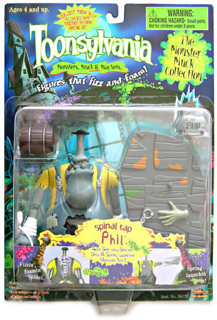 Toonsylvania: Spinal Tap Phil action figure (Toy Island/1998)