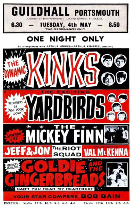 Yardbirds Poster