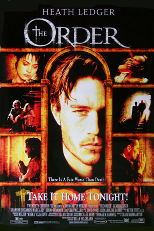 The Order movie poster (2003) [Heath Ledger] 27x40 video version