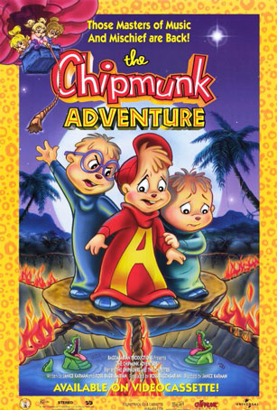 The Chipmunk Adventure movie poster [The Chipmunks] 27x40 video