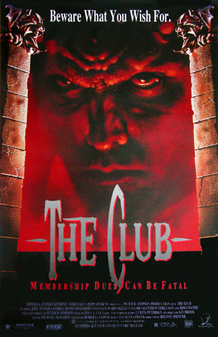 The Club movie poster (1994 horror film) 27x40 video poster