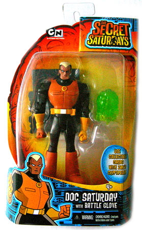 The Secret Saturdays: Doc Saturday action figure (Mattel/2009)