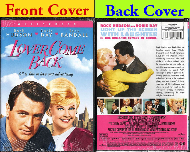 Rock Hudson Lover Come Back