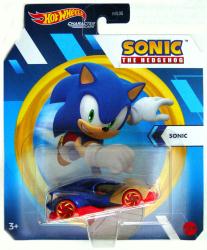 Hot Wheels Character Cars: Sonic the Hedgehog die-cast vehicle (2021)