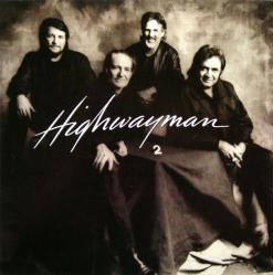 The Highwaymen poster: Highwayman 2 vintage LP/Album flat