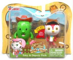 Sheriff Callie's Wild West: Toby & Deputy Peck figure set (Just Play)