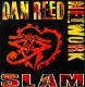 Dan Reed Network poster: Slam vintage album flat (1989) VG