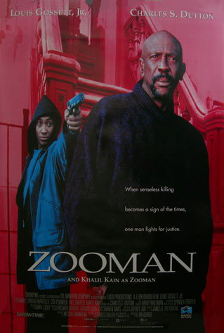 Zooman movie poster [Louis Gossett Jr, Khalil Kain] 27x40 video poster